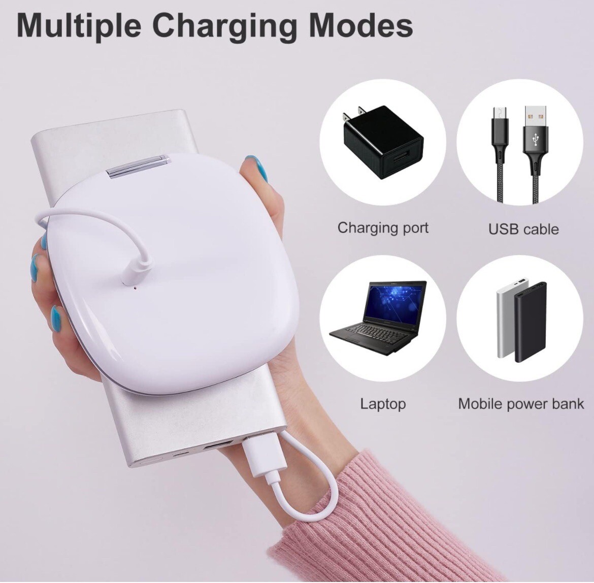 New Display! Glo Tech LED Compact Mirror,BLACK | eBay