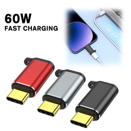 60W DATA to USB C Type C Charging Adapters For Smart Phone iPhone | eBay