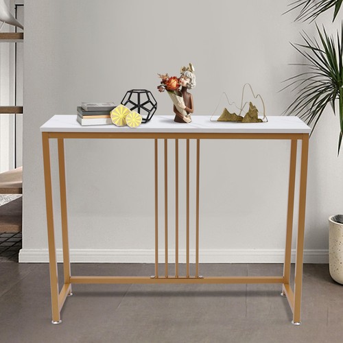 Table Metal Console Table For Living Room/ Hallway/ Entryway Rustic ...
