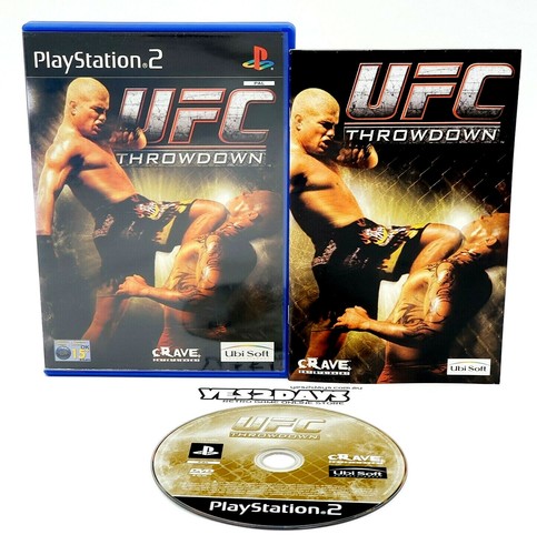 UFC - THROWDOWN Sony PlayStation 2 Game - ps2 Complete Manual & LIKE ...