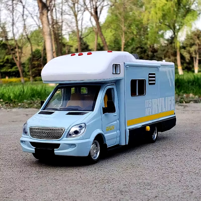 1:28 Diecast Luxury RV Recreational Vehicle Car Model Metal Toy ...