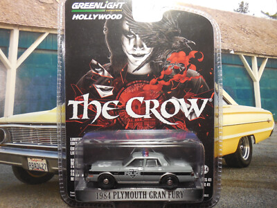 2024 GREENLIGHT The Crow 1984 Plymouth Gran Fury POLICE 1:64 MOPAR RR ...