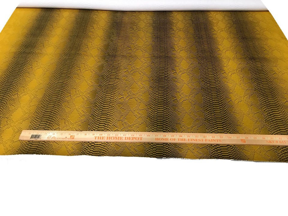 SHIPS FOLDED SNAKE SKIN SCALE 3D Texture Faux Leather Upholstery Vinyl ...