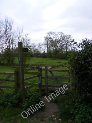 Photo 12x8 Footpath to Low Street Dennington Hall Off Old Rectory Road ...