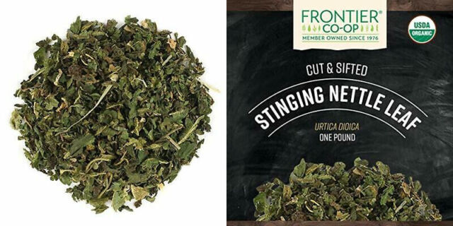 Frontier Co-op Cut and Sifted Stinging Nettle Leaf Herbal Tea - 1 lb ...