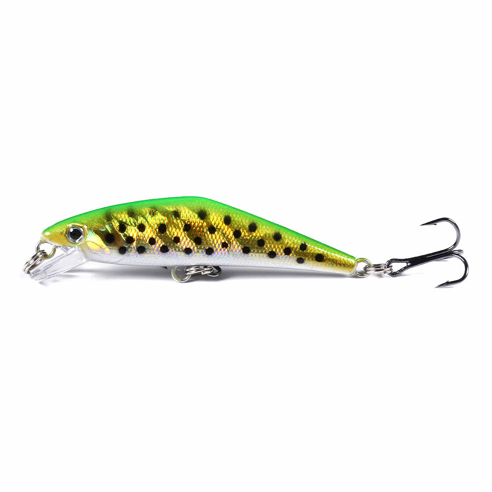 20PCS 6.8cm/5.2g Trolling Bait Minnow Fishing Lure Bass Crankbait ...