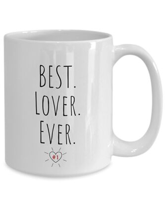 Funny Lover Gift Best Lover Ever Mug Partner Spouse Gift Gift For Wife ...