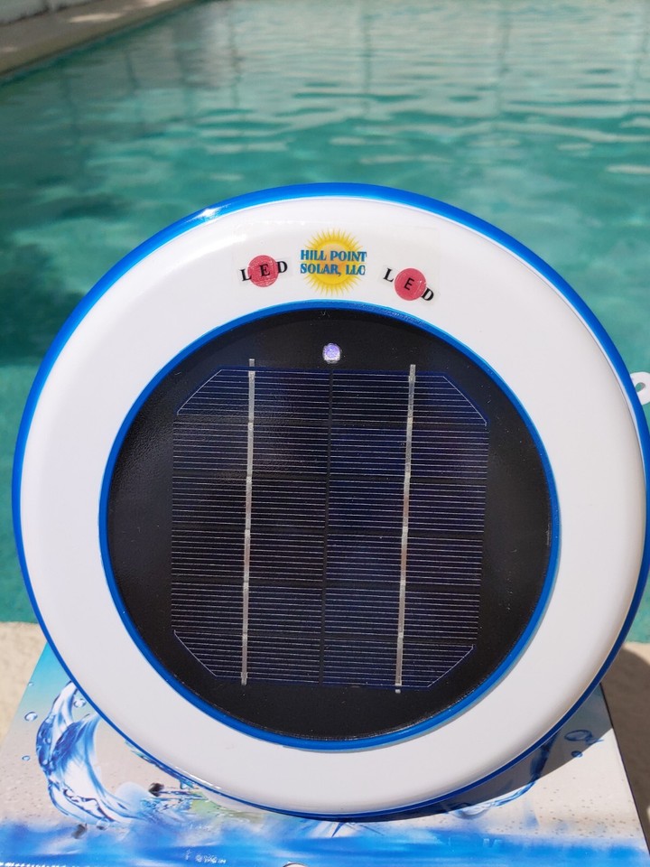 Solar Pool Ionizer LED Upgrade - Four 16 oz Copper Anode - 3 Basket ...
