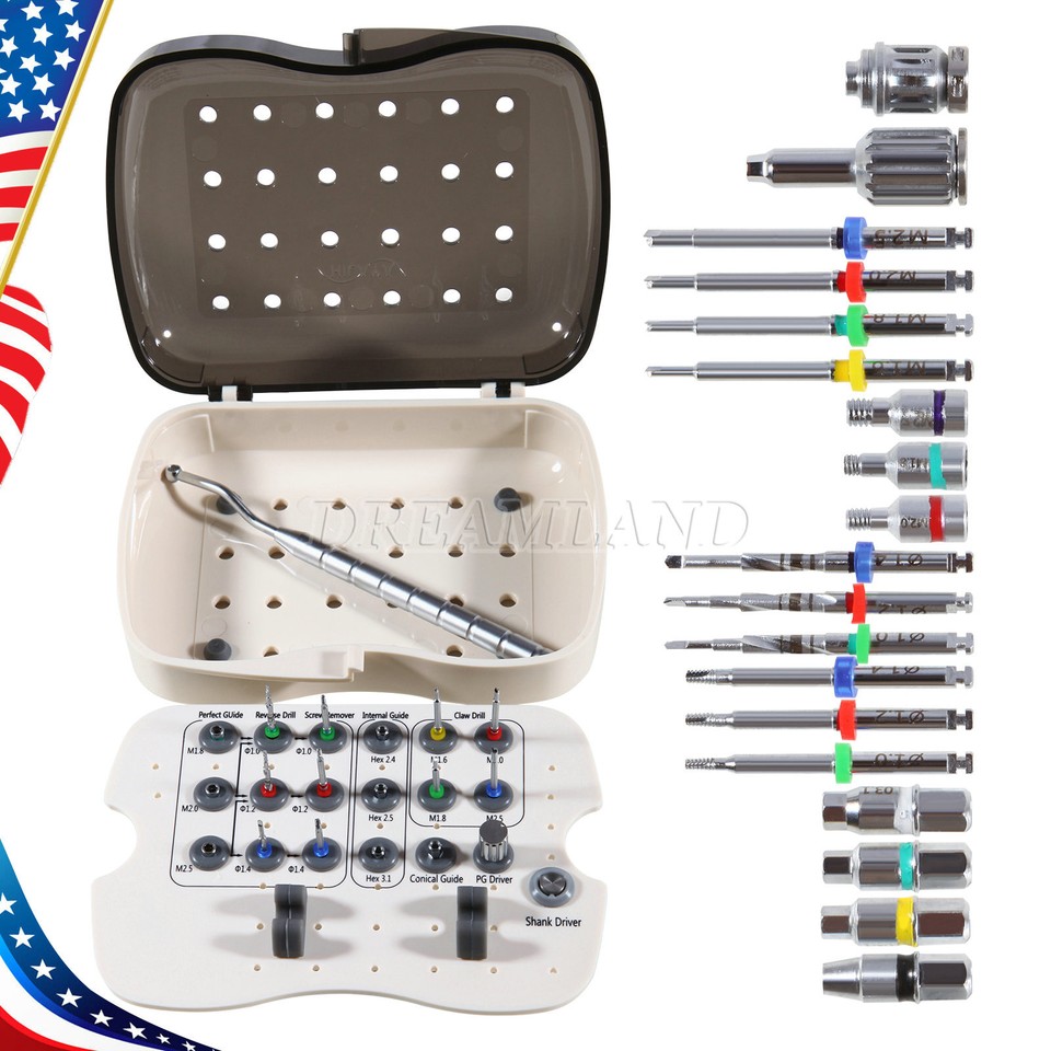 US NeoBiotech Compatible Dental Implant Screw Removal Kit Surgical Tool ...