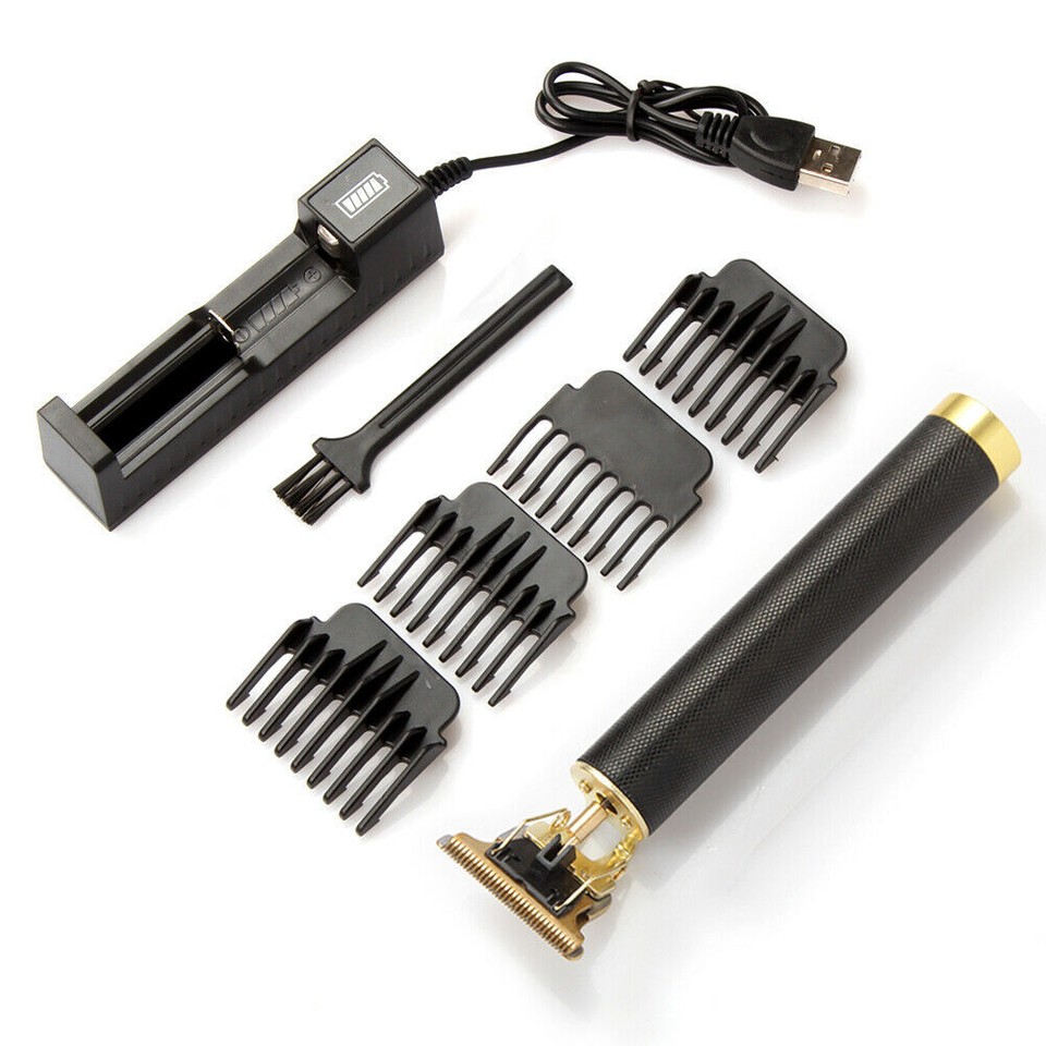 USB Electric Hair Clippers Rechargeable Shaver Beard Trimmer ...