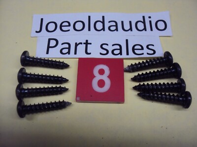 Pioneer CS-F9000 Woofer Mounting Screws. 8 Pieces. Tested. Parting Out ...