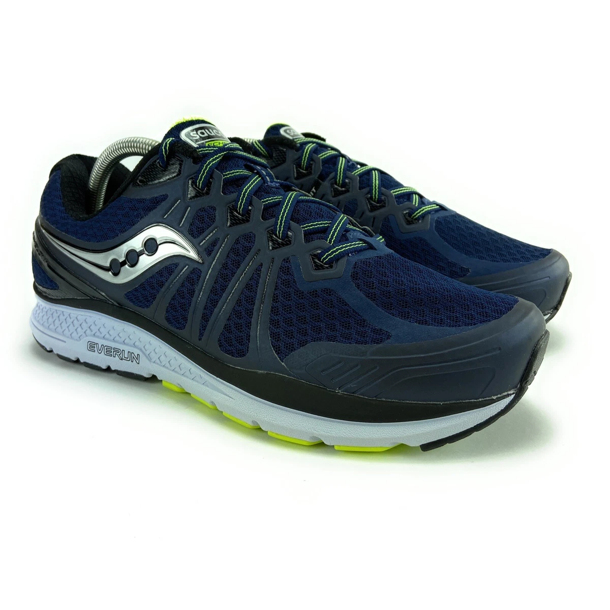 Saucony Men's Echelon Navy Citron Ankle-High Running