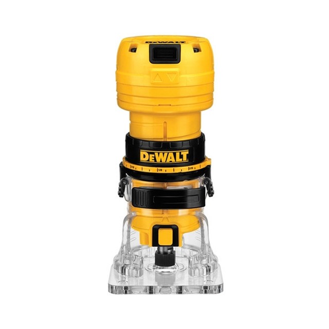 DEWALT DWE6000 1/4" Collet Single Speed Laminate Trimmer Cutter ...