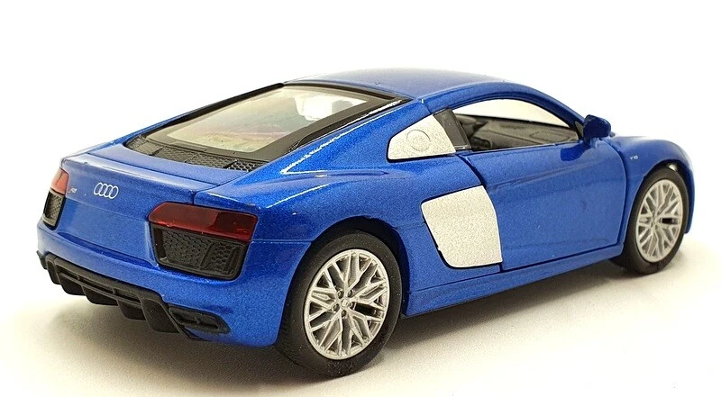 Blue Audi R8 Back