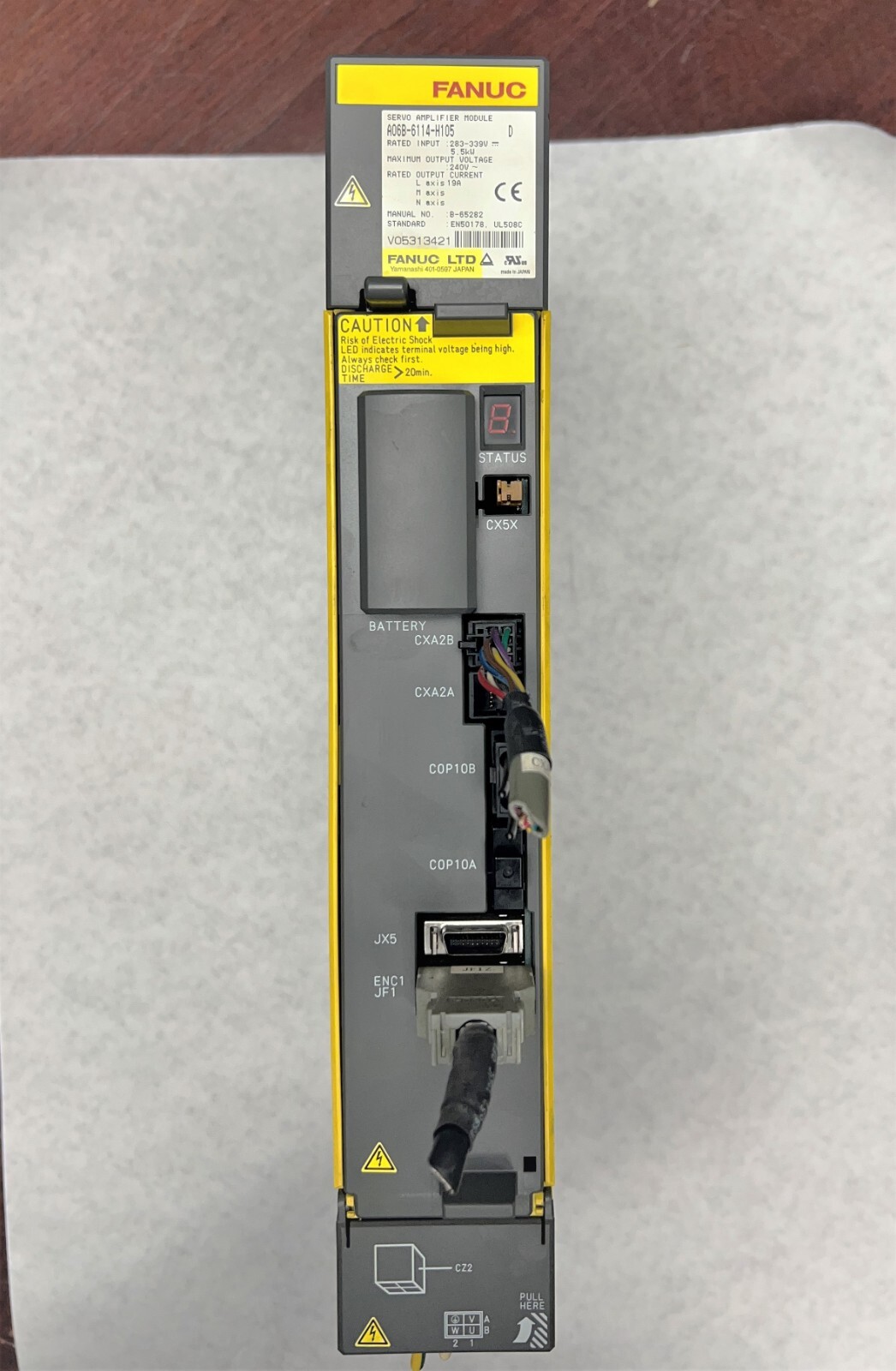 Doosan / Fanuc Spindle Amplifier - Type: A06B-6114-H105 - # 4934 | eBay