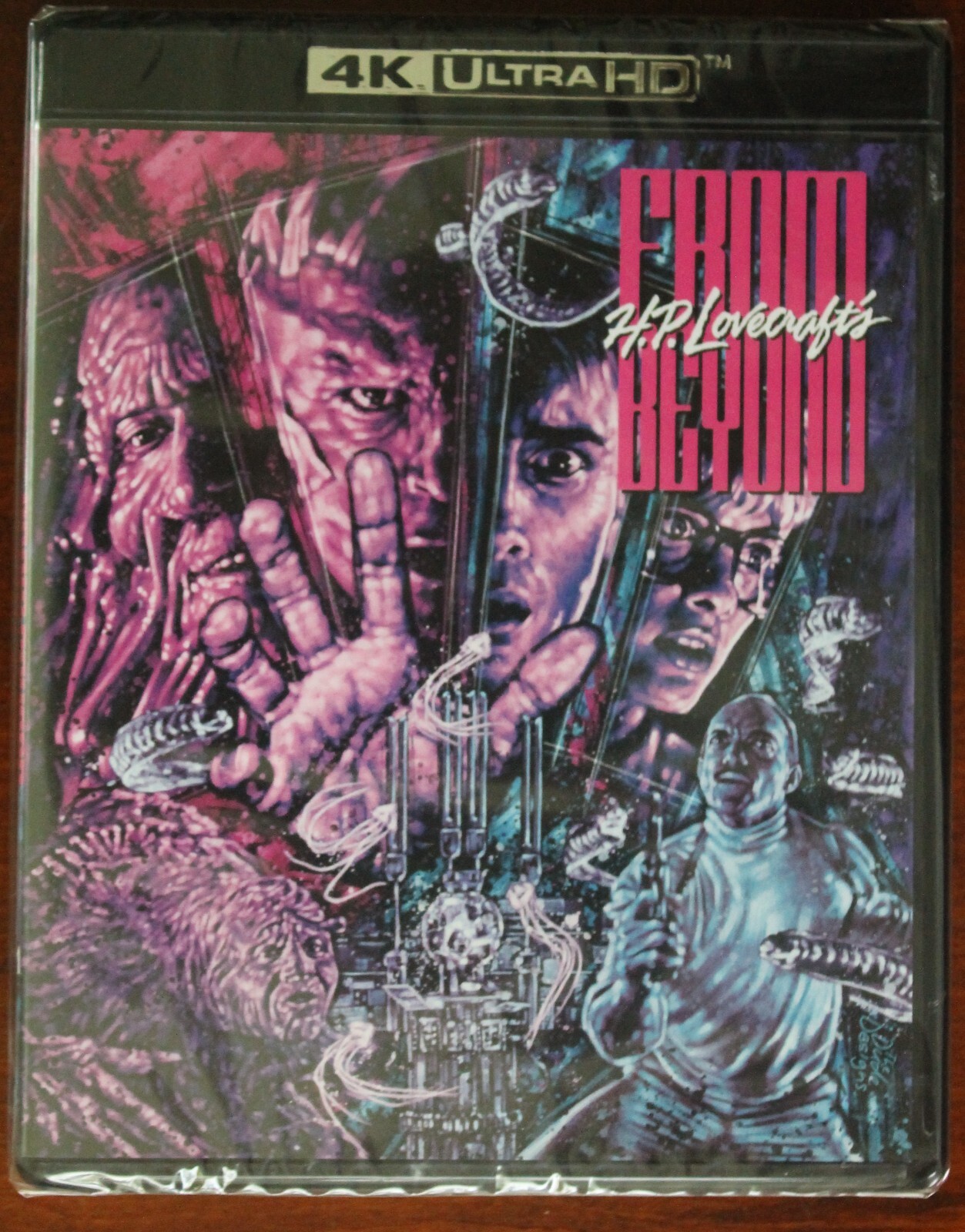 FROM BEYOND (4k Ultra HD UHD/ 2 Blu-rays) 3 Disc Set/Vinegar Syndrome ...