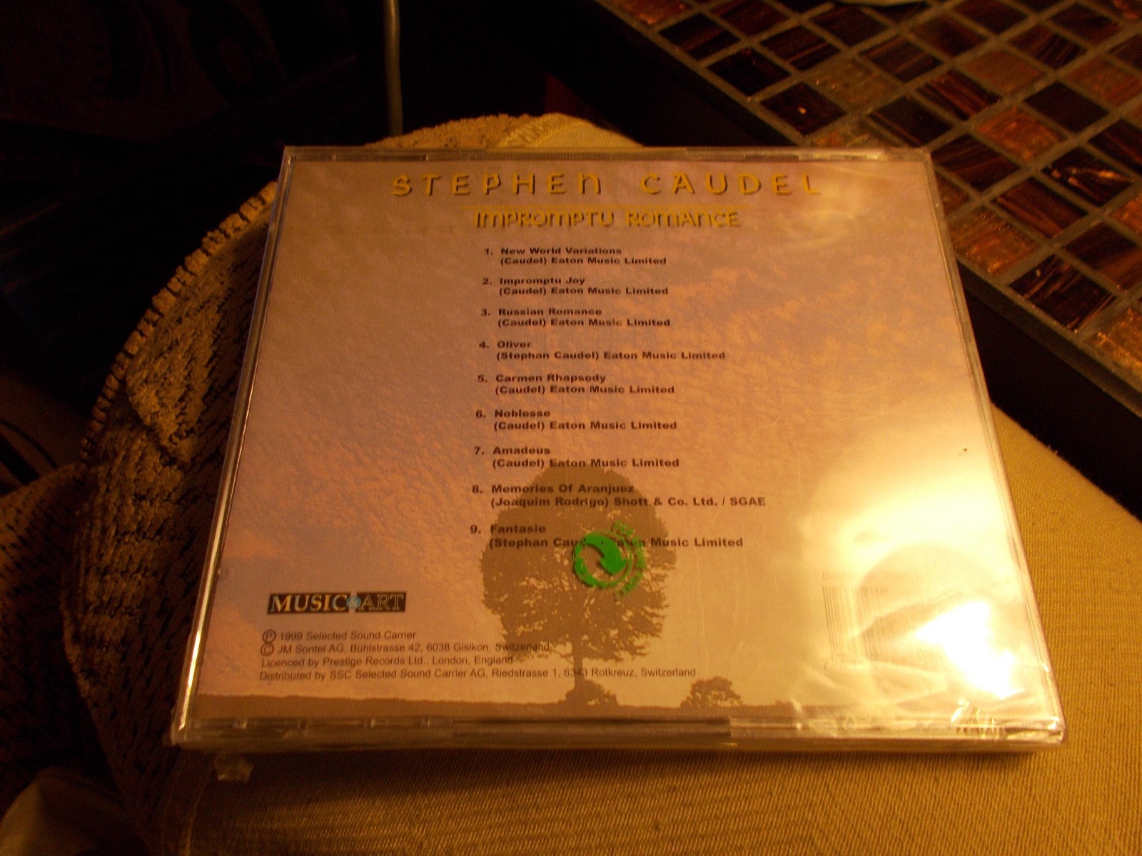 STEPHEN CAUDEL CD IMPROMPTU ROMANCE BRAND NEW SEALED | eBay