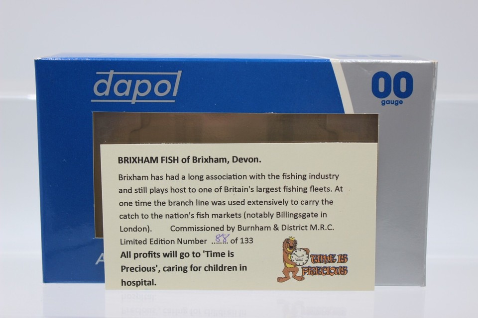 Dapol OO Gauge Brixham Fish Express Service Fish Van 1 (Burnham) | eBay UK