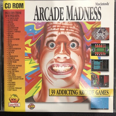 Arcade Madness Cd Rom By Macintosh | eBay