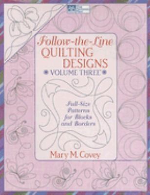 Follow-the-Line Quilting Designs, Vol. 3: F- 9781564778178, misc ...