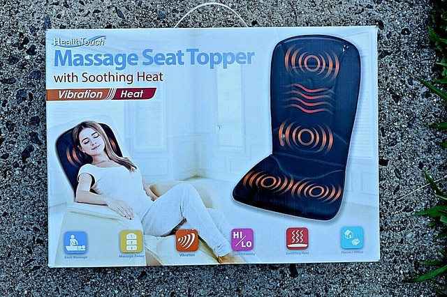Massage Seat Topper Vibration Heated Electric Health Touch B8 for sale ...