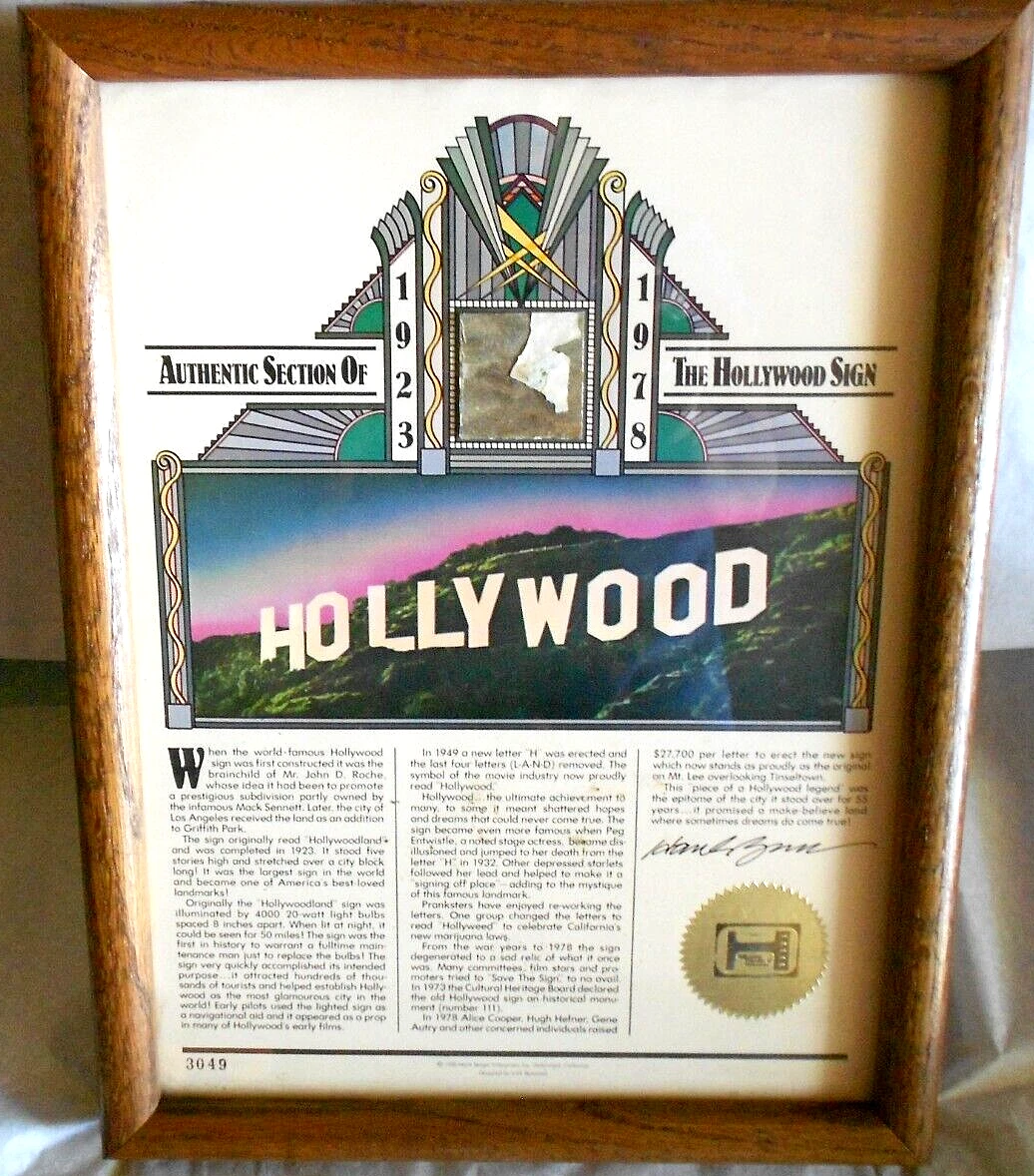 Hollywood Sign 1980