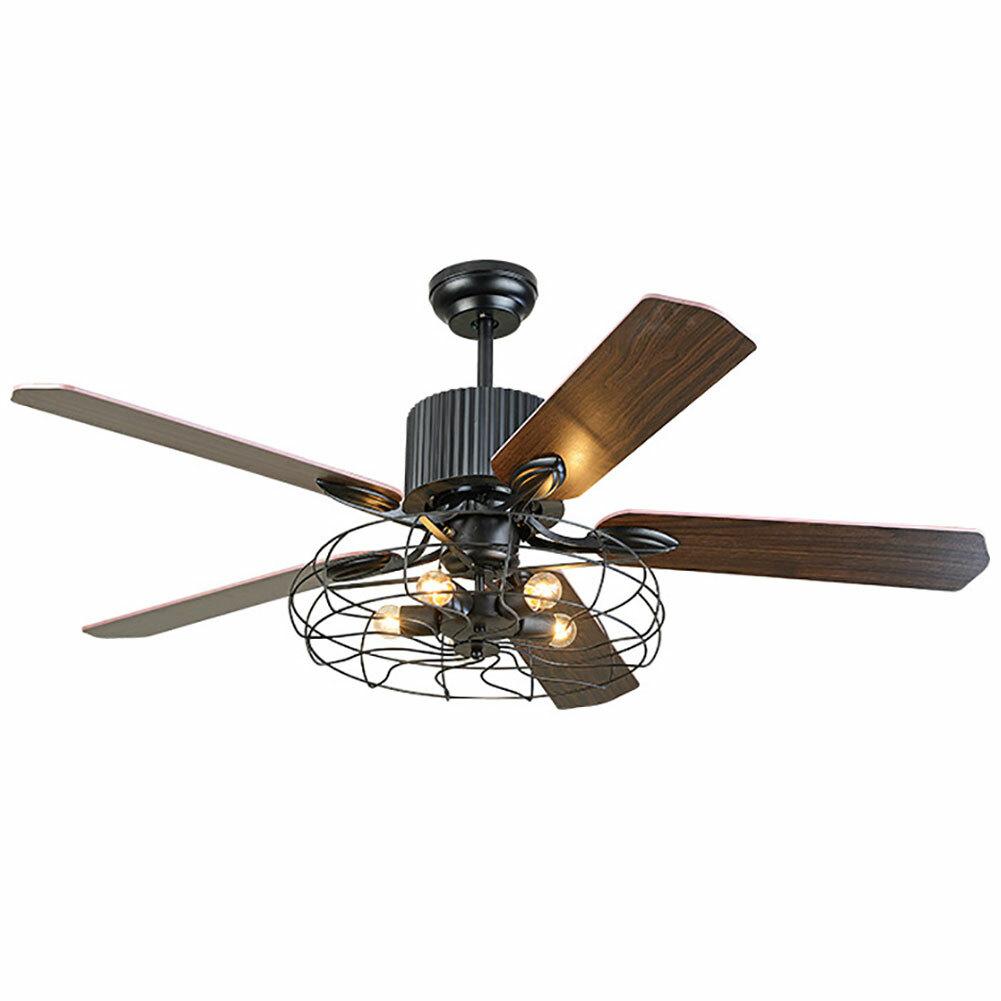 Steampunk Ceiling Fan Light | Shelly Lighting