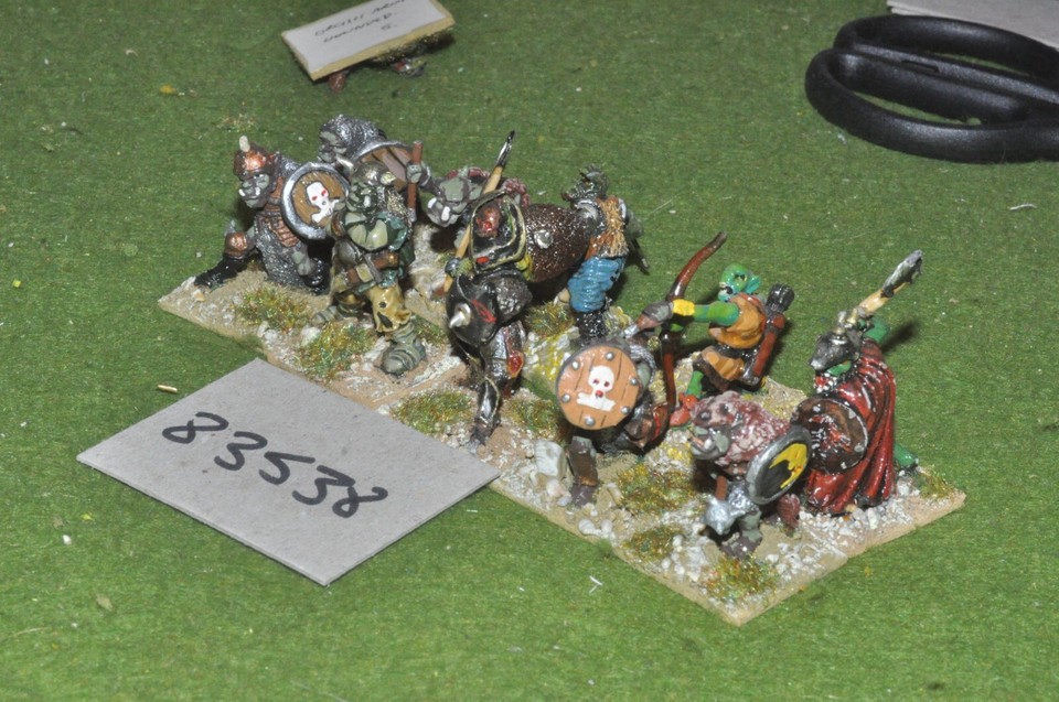 28mm fantasy / citadel - 10 large orcs warriors warhammer - (83538) | eBay