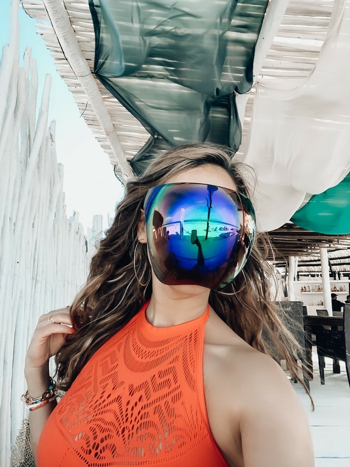 OVERSIZED Huge Big MASK SHIELD FULL FACE Polarized Large MIRROR ...