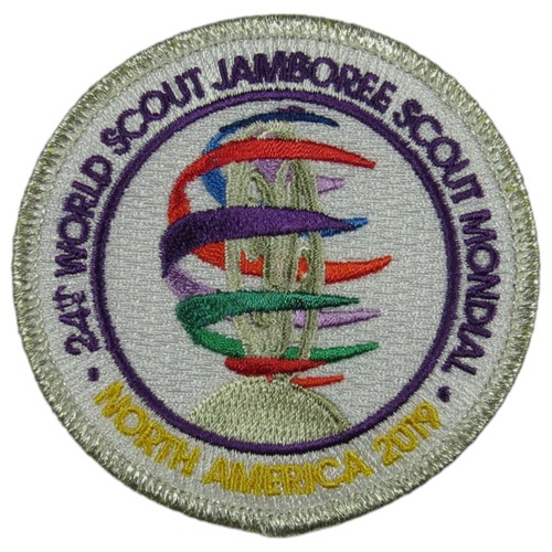 2019 24th World Scout Jamboree United States Official Patch SMY Bdr ...