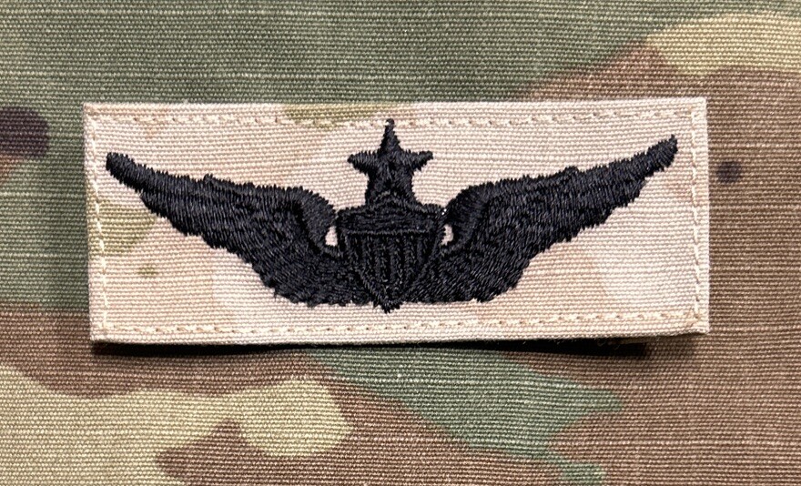 US Army Senior Aviator Badge OCP Sew-On ACU | eBay