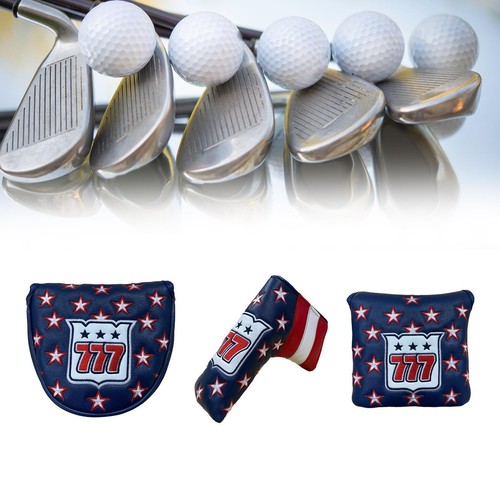 Golf Club Headcover Golf Putter Head Cover Compact Head Protector Shaft ...