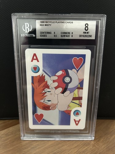 1999 BICYCLE PLAYING CARDS #AH MISTY BGS 8 PSA CGC | eBay