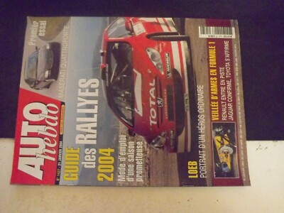 **m Revue Auto Hebdo n°1427 Rallye Guide 2004 - David Pitchforth - | eBay