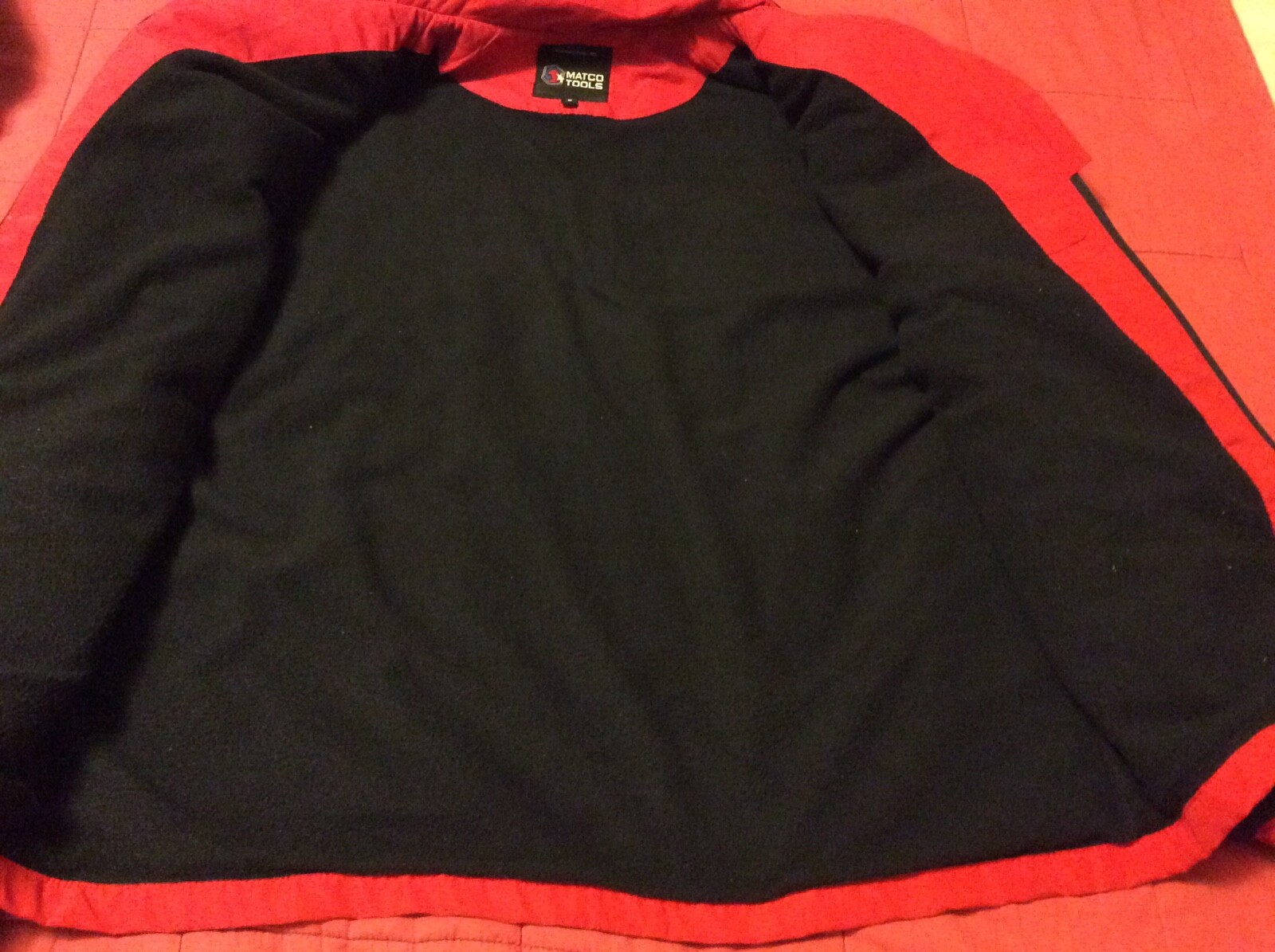 Matco Tools Good As Gold Men’s Embroidered Jacket Red… - Gem