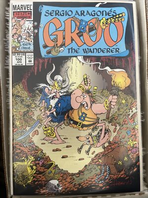 Groo The Wanderer #100 By Sergio Aragones Evanier Rufferto Epic Marvel ...