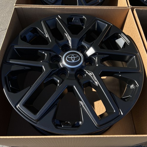 20” Toyota Tundra Satin Black Oem factory Original Wheels Rims 6 Lug ...