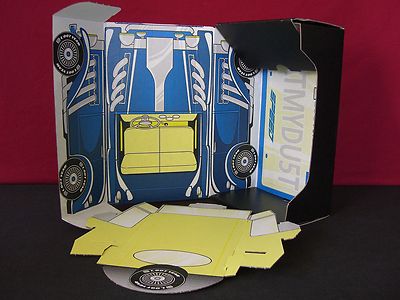 Loot Crate "Speed" Sept 2016 Box Only - Turns Into Blue Race Car | eBay