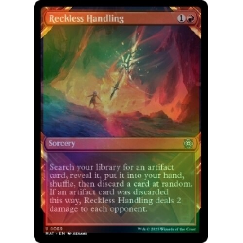 FOIL RECKLESS HANDLING (SHOWCASE) X4 March Of The Machine: The ...