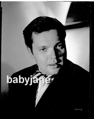ORSON WELLES ORIGINAL 8X10 CAMERA NEGATIVE PORTRAIT CITIZEN KANE STAR ...