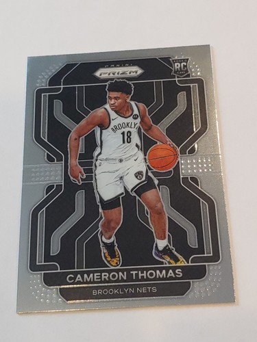 2021-22 Cameron Thomas Panini Prizm Base Rookie Card #297 NBA RC ...