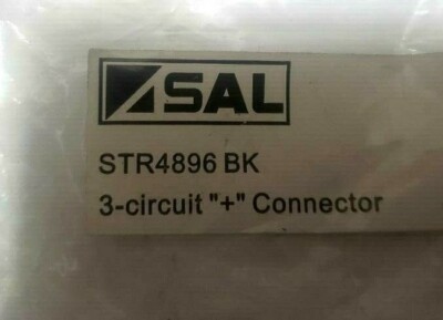 SAL STR Cross Shaped Connector For Three Circuit Track Black | eBay ...
