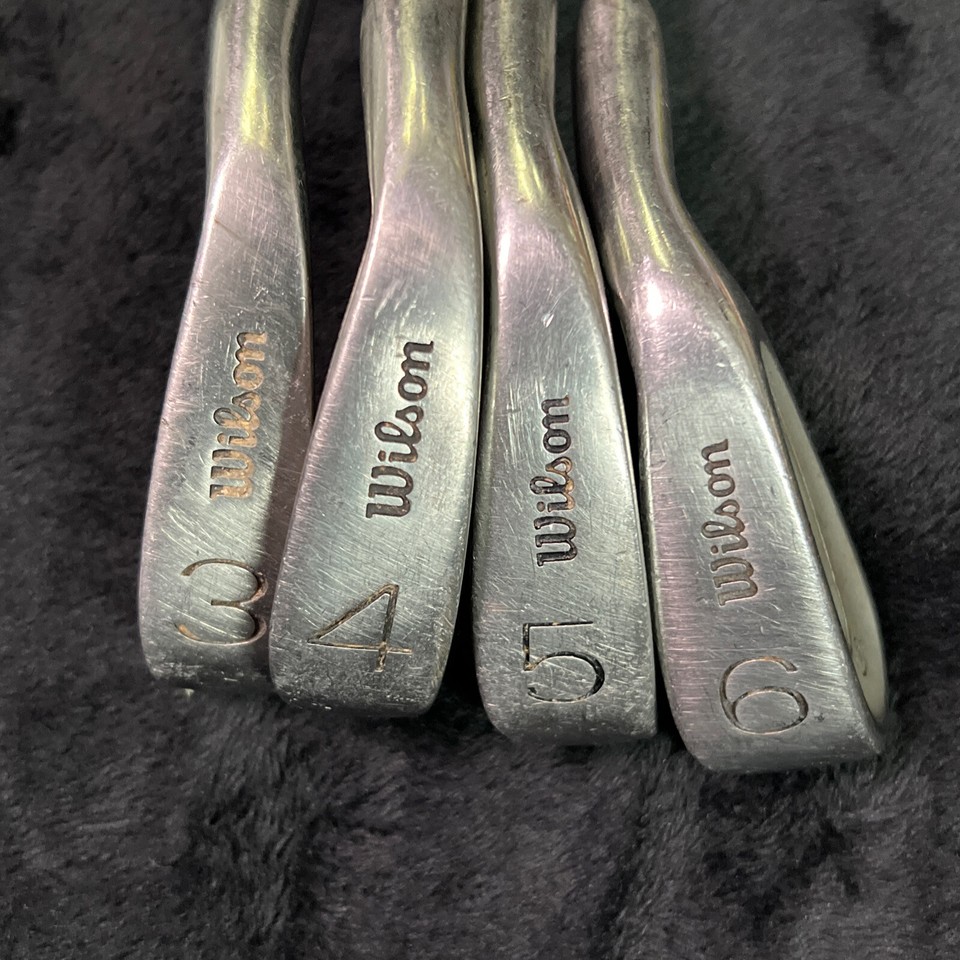 Wilson Staff WS1000 Iron Set 3,4,5,6 With Steel Matched Flex Lite Shaft ...
