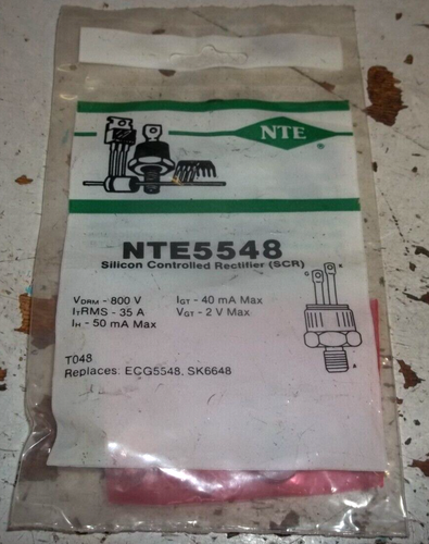 NTE NTE5548 SILICONE CONTROLLED RECTIFIER SCR (*2-1) | eBay