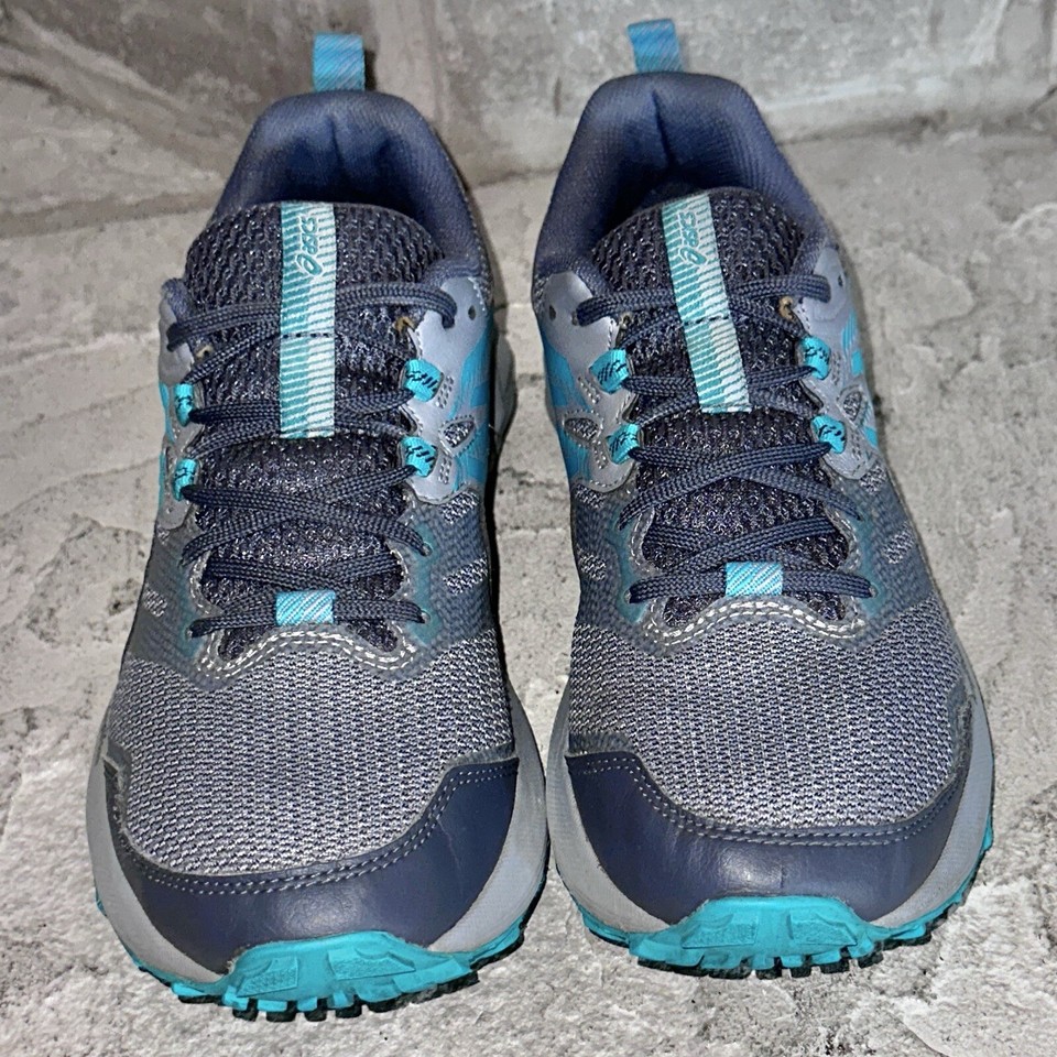 Mint Asics Gel-Sonoma 6 Trail Blue Gray Running Sneaker Shoes 7.5 Women ...