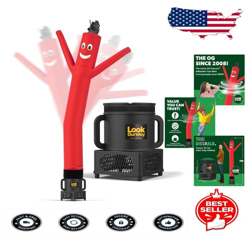 Attention-Grabbing 7ft Inflatable Dancing Man with Nylon Construction ...