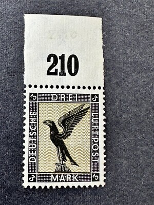 MNH STAMP Airmail STAMP GERMAN 3 Mark C34 Free Shipping | eBay