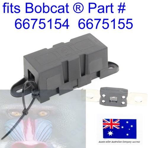 fits Bobcat 100 Amp Fuse & Box S650 S740 S750 S770 S850 T110 T140 T180 ...