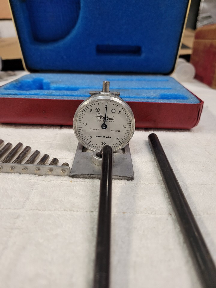 CENTRAL TOOL CO. NO. 4347 Cylinder Bore Gauge Set with Case | USA Made ...