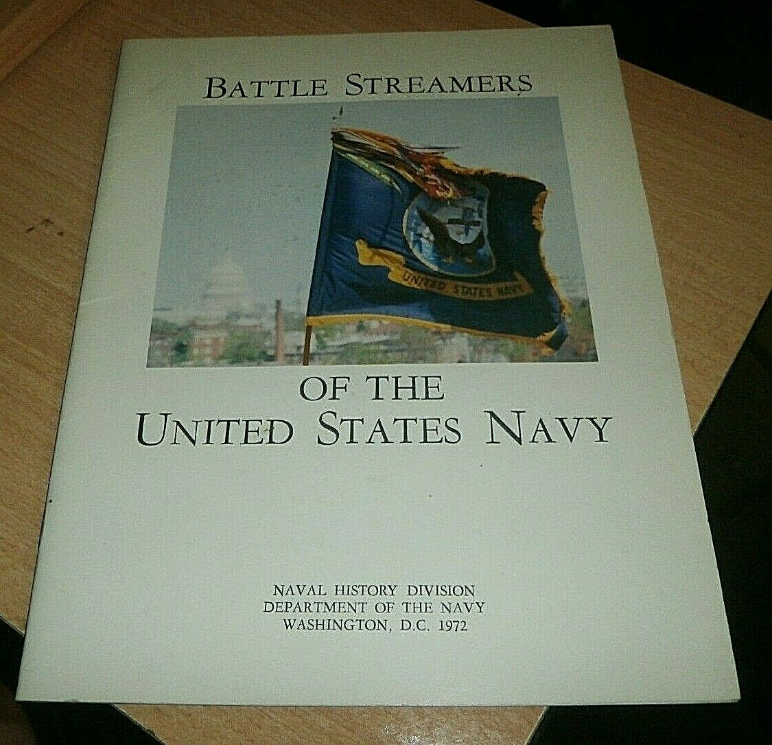 BATTLE STREAMERS OF THE UNITED STATES NAVY 1775 - 1962 | eBay